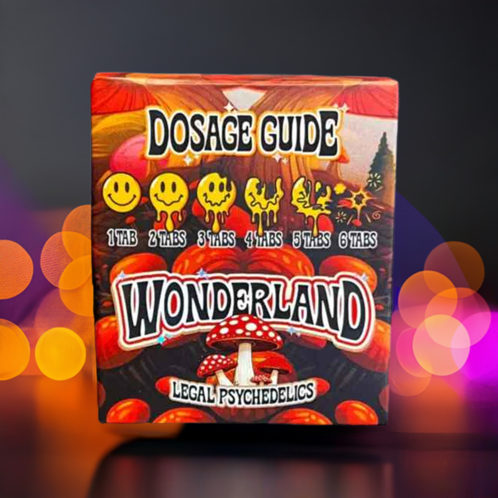 Wonderland Legal Psychedelics Mushroom Happy Dots🍄 . - Wonderland - Sky ...