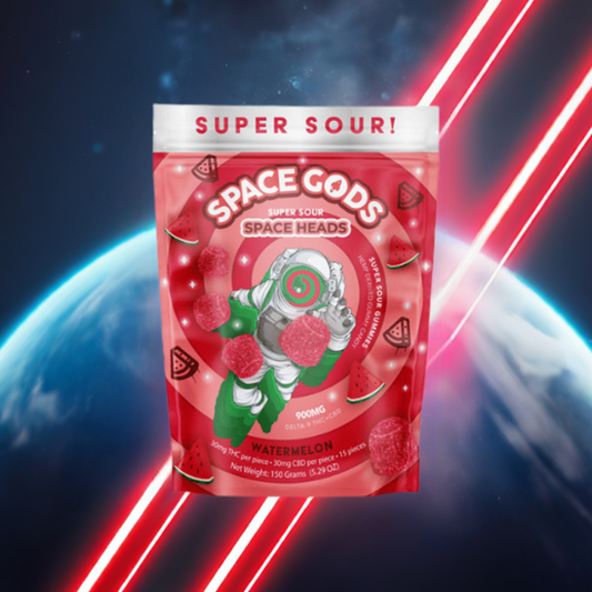 Space Gods - Mega Dose Gummies - CBD + Delta 9 THC